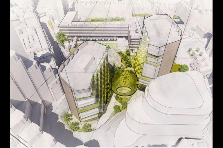 Architect unveils plans for two towers at Museum of London site | News ...
